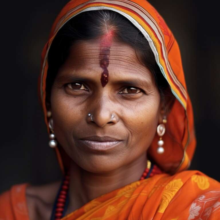 Was bedeutet der Punkt auf der Stirn in Indien? - Fahrer-Indien.com